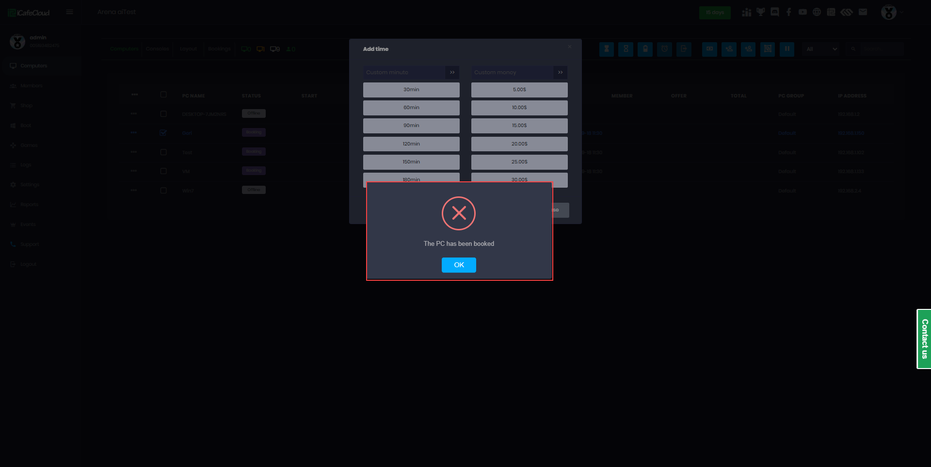 iCafeCloud wiki - Run a game as user