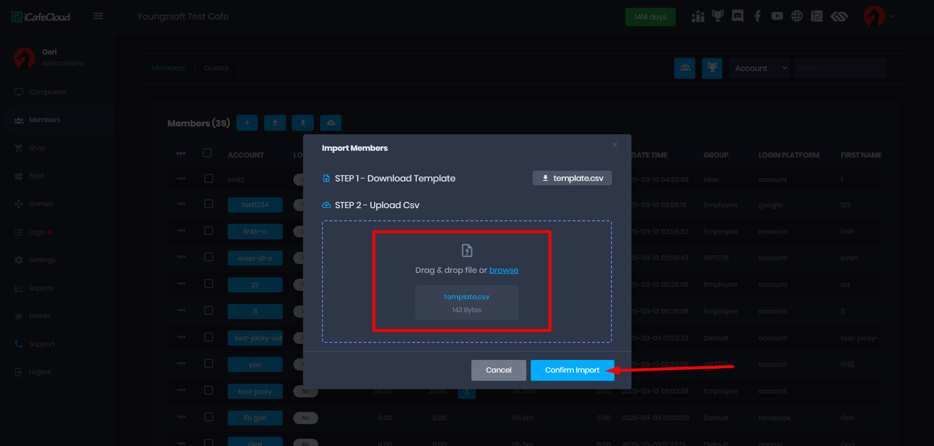 iCafeCloud wiki - Find games id